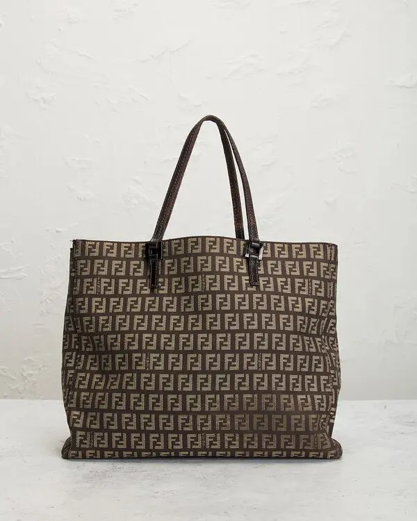 FWRD RENEW Fendi Zucchino Tote Bag