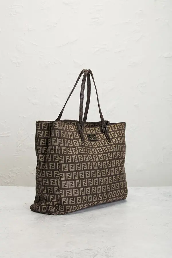 Fendi Zucchino Tote Bag