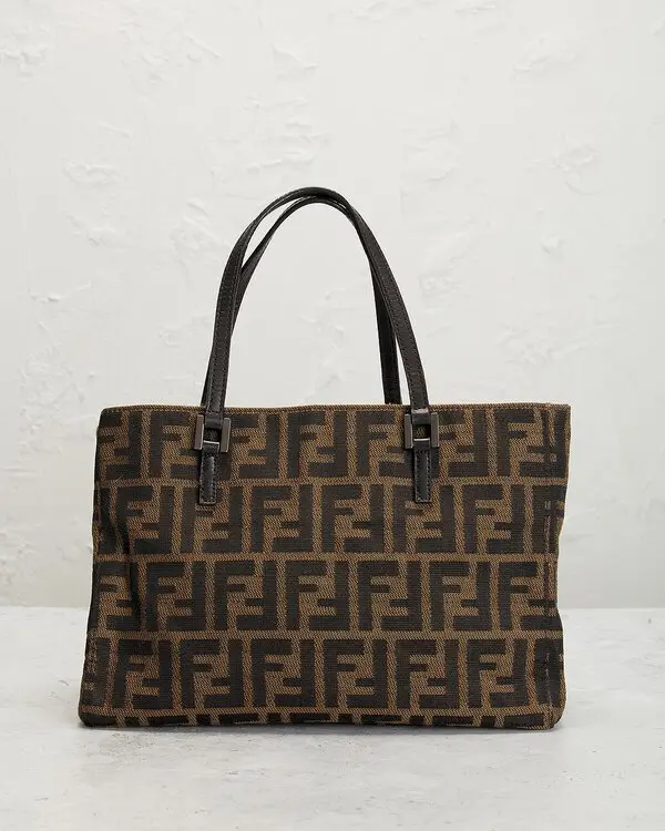 FWRD RENEW Fendi Zucca Tote Bag