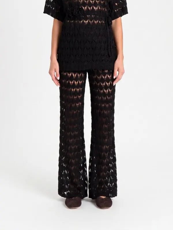 TWINSET Viscose Blend Trousers