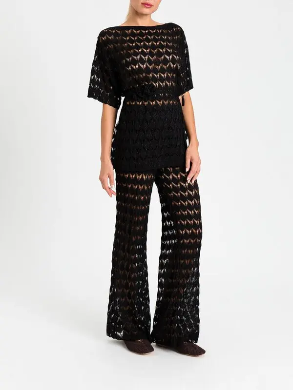TWINSET Viscose Blend Trousers