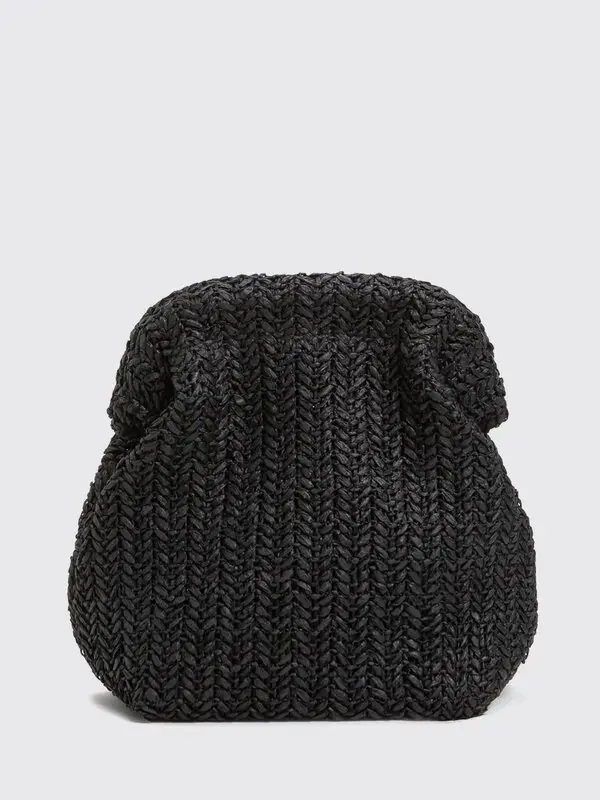 TWINSET Crochet Raffia Pouch