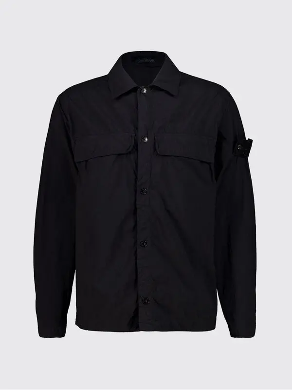 Stone Island Ghost Capsule Hooded Recycled Technical Fabric Puffer Jacket
