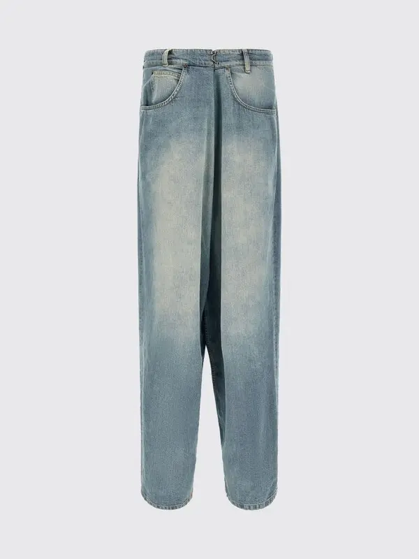 MAISON MARGIELA Wrap Wide-leg Cotton Denim Jeans
