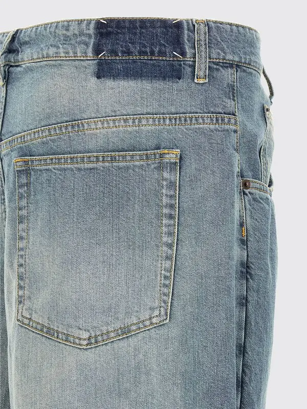 MAISON MARGIELA Wrap Wide-leg Cotton Denim Jeans