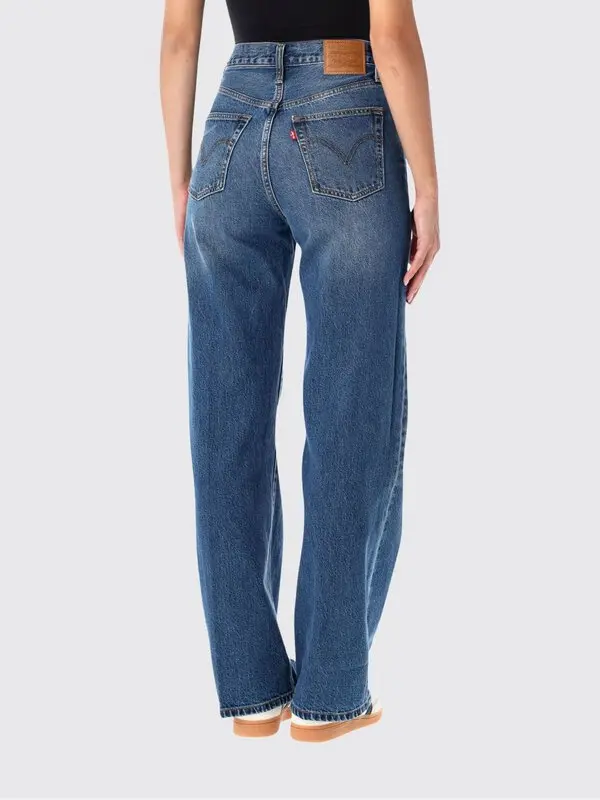 LEVI'S Ribcage High-waisted Wide-leg Jeans In Recycled Denim