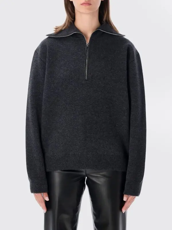 RÓHE Half-zip Turtleneck Jumper In Merino Wool And Cashmere Blend