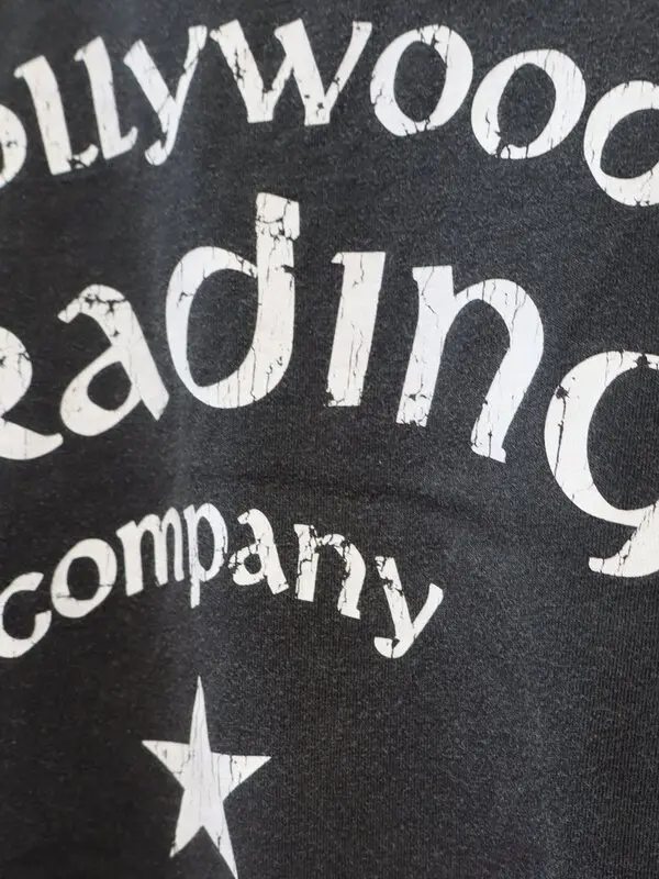 HTC LOS ANGELES Oversized Cotton Logo-print T-shirt With Dropped Shoulders