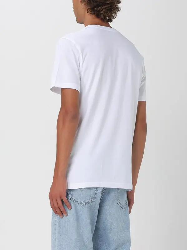 Moschino Cotton Crewneck T-shirt With Logo And Teddy Bear Print - White