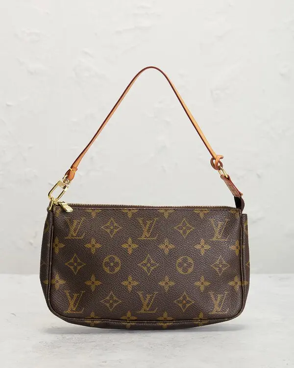 FWRD RENEW Louis Vuitton Monogram Pochette Accessoires Shoulder Bag - Brown