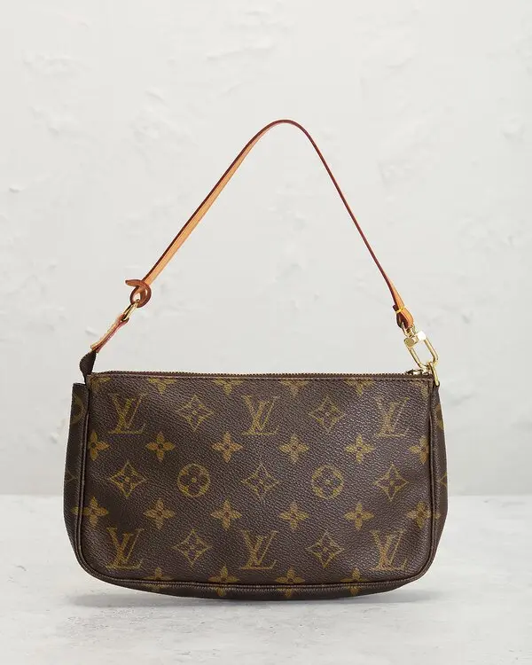 FWRD RENEW Louis Vuitton Monogram Pochette Accessoires Shoulder Bag - Brown
