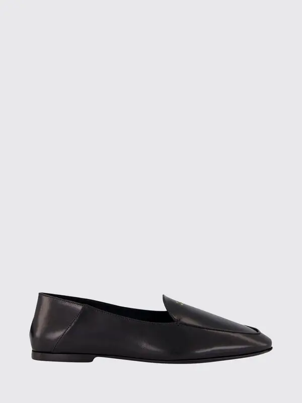 Celine Loafers In Nappa Leather With Triomphe Logo Detail - Black