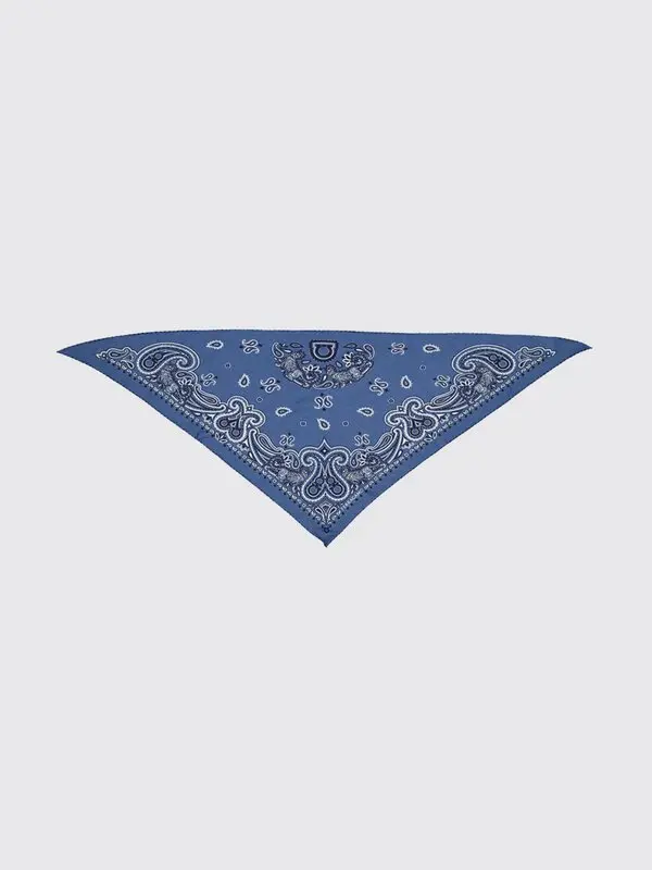 FERRAGAMO Arabesque Cashmere And Wool Triangle Scarf With Logo