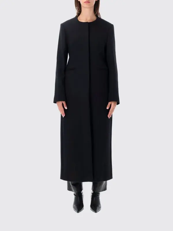 Loulou De Saison Arita Single-breasted Virgin Wool Long Coat