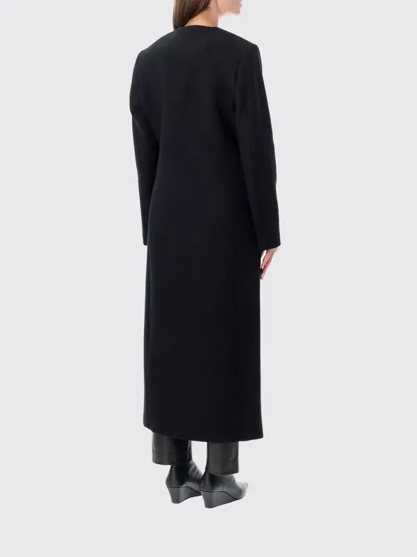 Loulou De Saison Arita Single-breasted Virgin Wool Long Coat