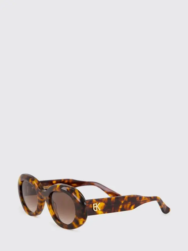 EMMANUELLE KHANH Queen Cat-eye Tortoiseshell Acetate Sunglasses - Brown