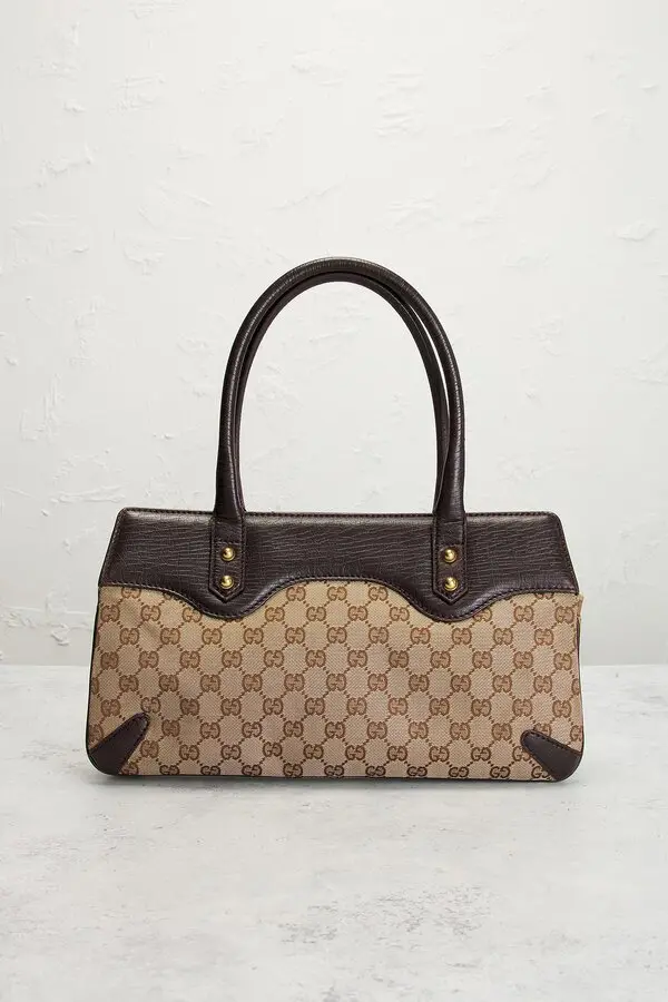 Gucci Horsebit Tote Bag - Brown