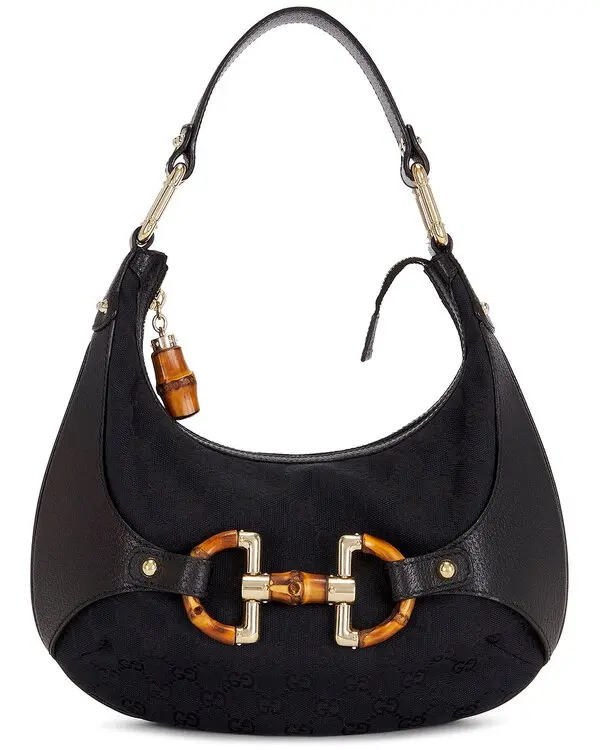 FWRD RENEW Gucci Bamboo Horsebit Hobo Bag