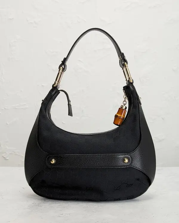 FWRD RENEW Gucci Bamboo Horsebit Hobo Bag
