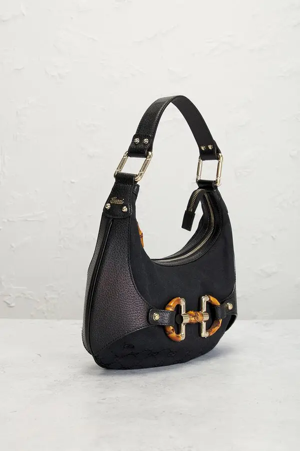Gucci Bamboo Horsebit Hobo Bag