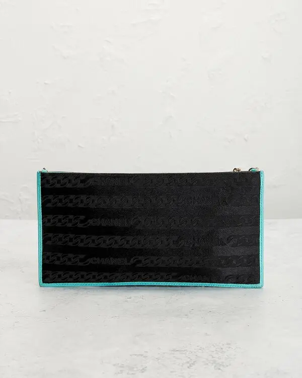FWRD RENEW Chanel Ponyhair Pochette Shoulder Bag