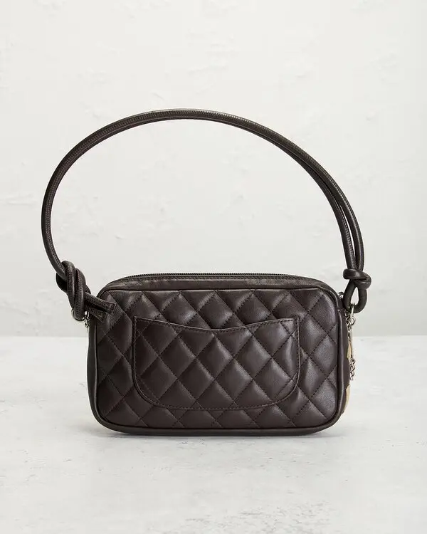 FWRD RENEW Chanel Calfskin Cambon Pochette Shoulder Bag