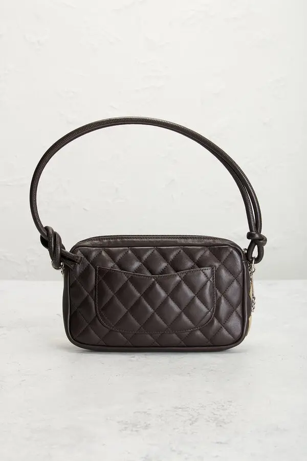 FWRD RENEW Chanel Calfskin Cambon Pochette Shoulder Bag