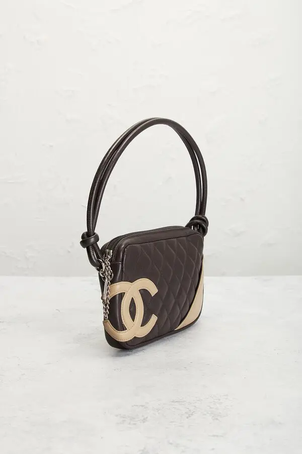 FWRD RENEW Chanel Calfskin Cambon Pochette Shoulder Bag