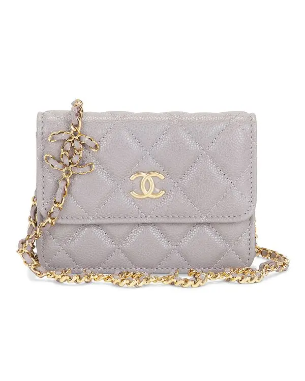 FWRD RENEW Chanel Caviar Mini Miss Coco Clutch