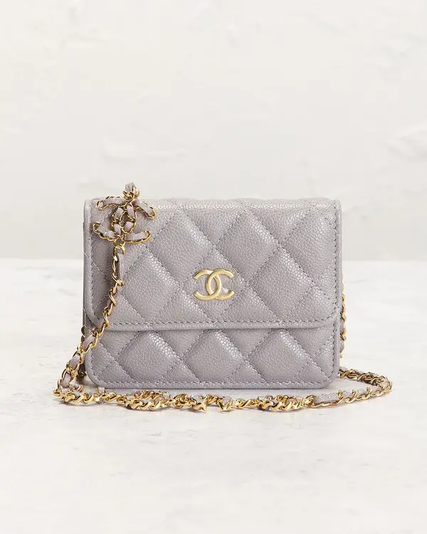 FWRD RENEW Chanel Caviar Mini Miss Coco Clutch