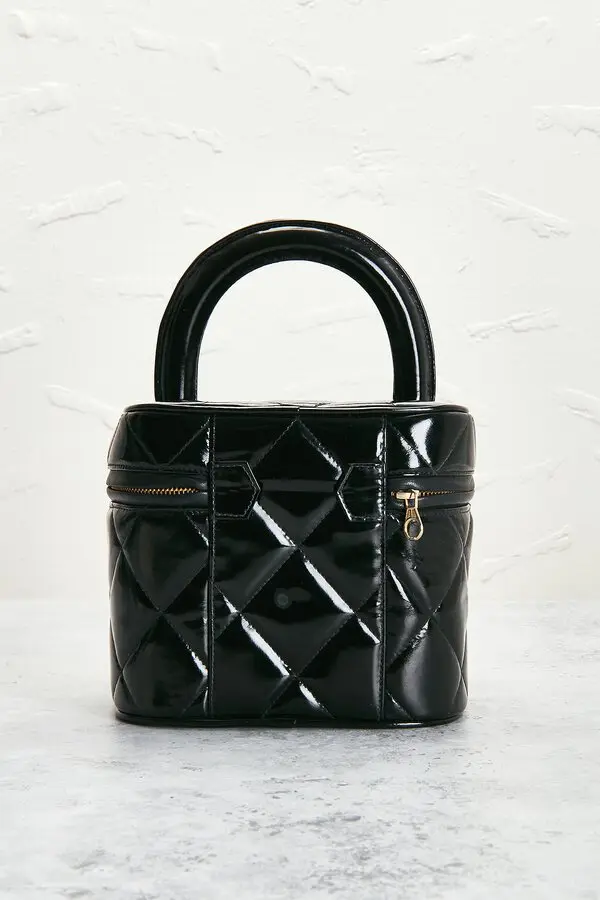 Chanel Patent Vintage Vanity Case
