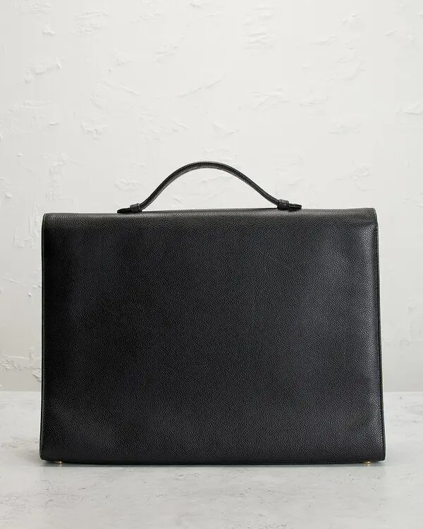 FWRD RENEW Chanel Caviar Vintage Executive Briefcase