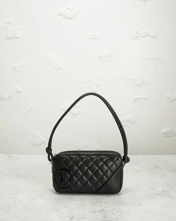 FWRD RENEW Chanel Calfskin Cambon Ligne Pochette Shoulder Bag