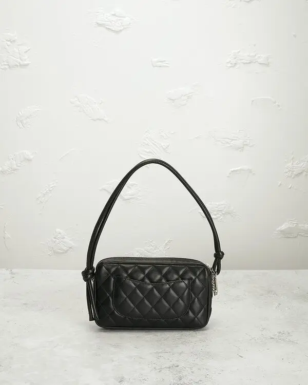 FWRD RENEW Chanel Calfskin Cambon Ligne Pochette Shoulder Bag