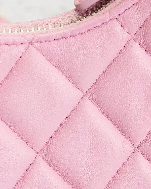 FWRD RENEW Chanel Lambskin Mini Hobo Bag