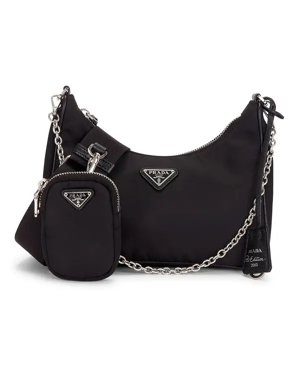 FWRD RENEW Prada Re-edition 2005 Re-nylon Shoulder Bag