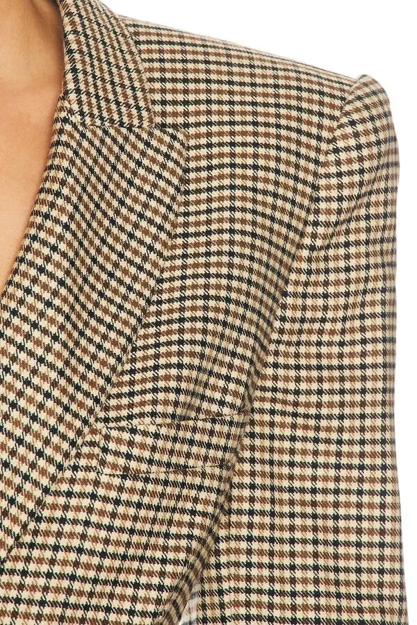 SANS FAFF Check Amberly Evening Blazer Dress