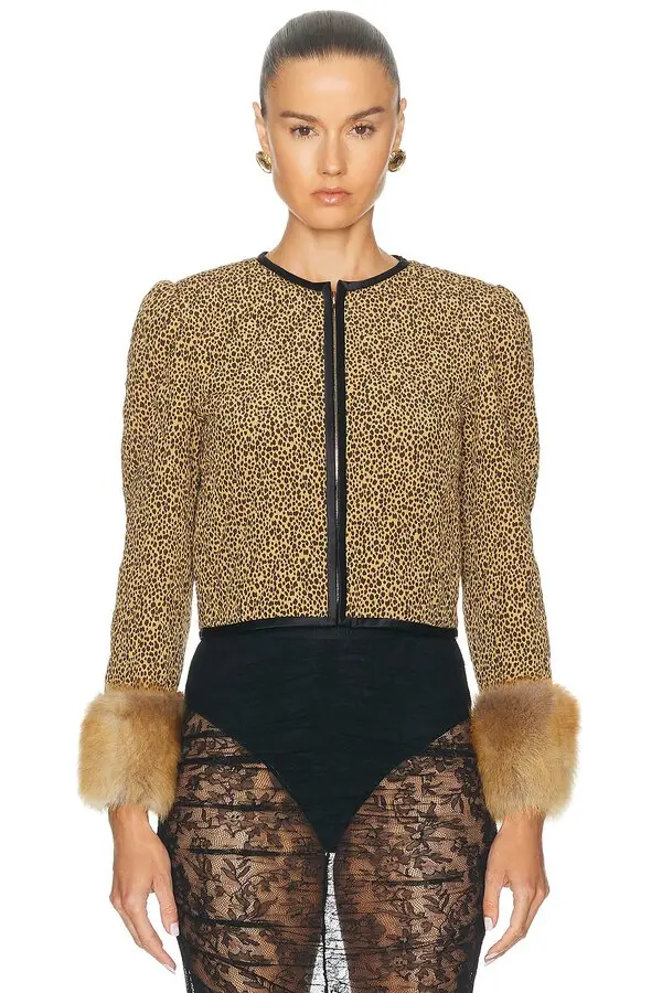 Valentino Garavani Crepe De Chine Jacket