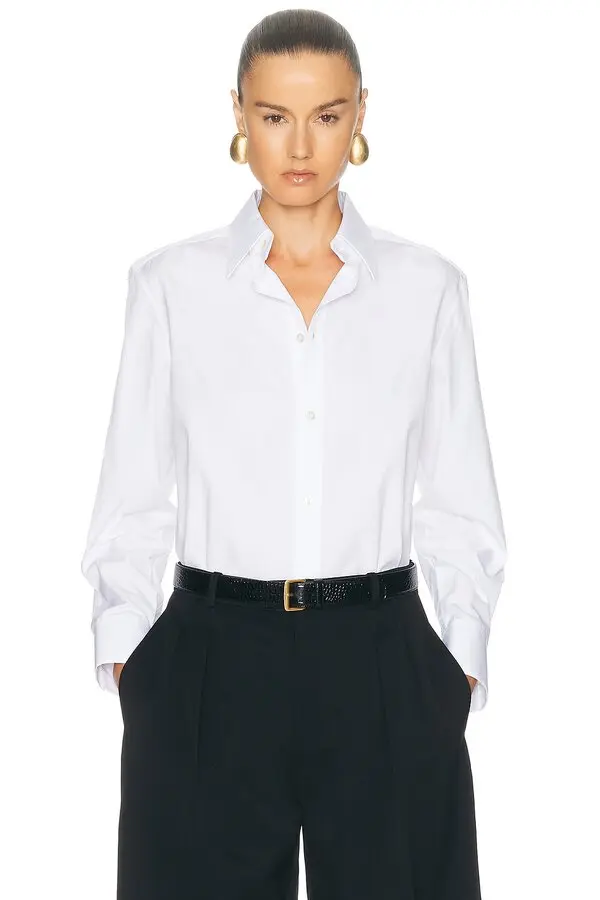 Saint Laurent Button Up Top