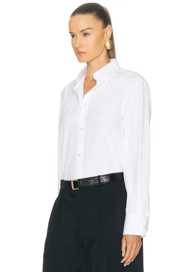 Saint Laurent Button Up Top