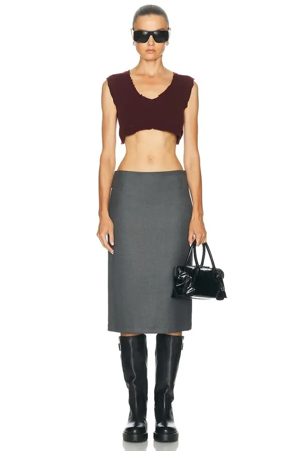 MAISON MARGIELA Lived-in Knitwear Top