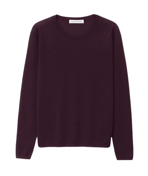 Iris Von Arnim Superfine Cashmere Shirt Laureen - Barolo
