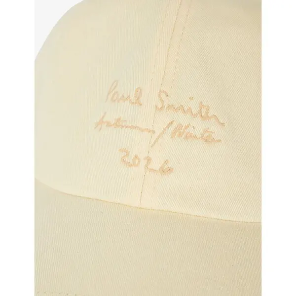 Paul Smith Brand-embroidered Cotton-twill Baseball Cap