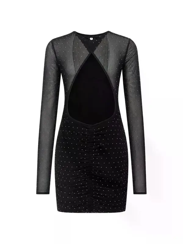 Liu Jo Rhinestone-embellished Mini Dress