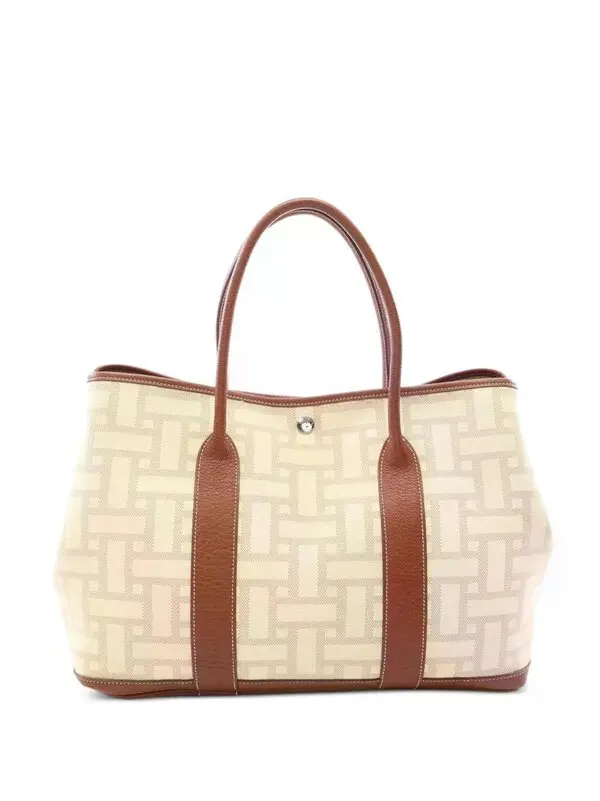 Hermès 2008 Garden Party Pm Tote Bag - Neutrals