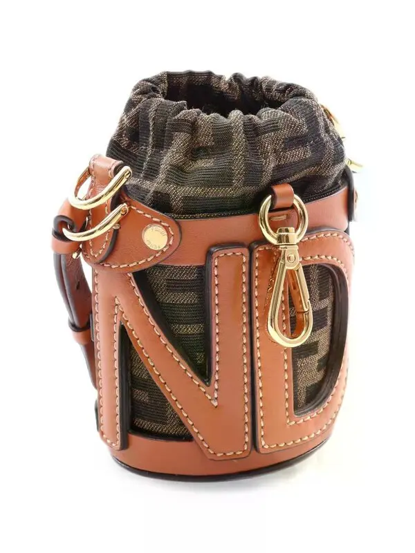 Fendi 2010s Zucca Bucket Bag