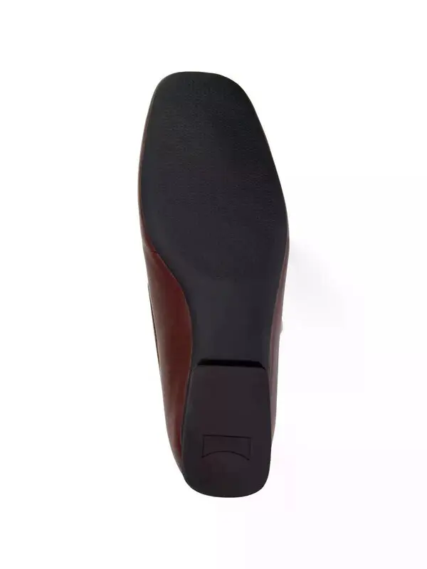 Camper Casi Myra Double-strap Ballet Flats - Brown