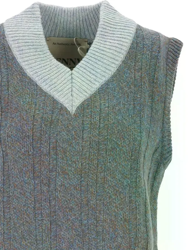 PENNYBLACK Cable-knit V-neck Sweater