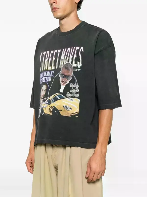 WILLY CHAVARRIA Buffalo Graphic-print T-shirt