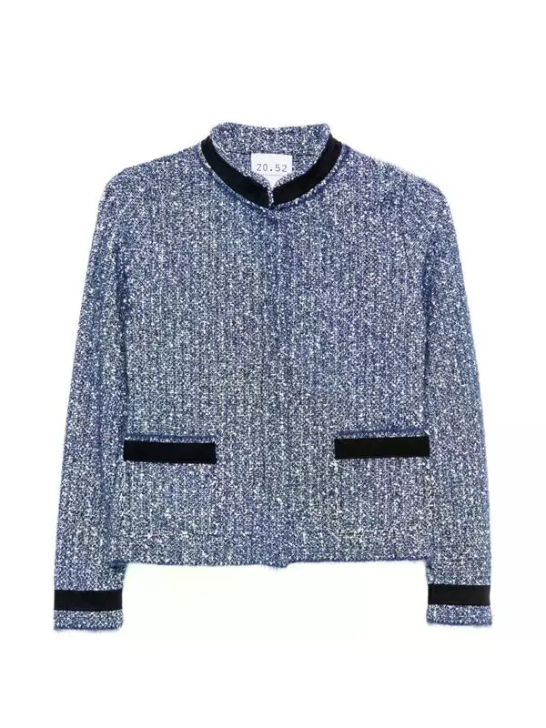 NEERA Patch-pocket Jacket - Blue